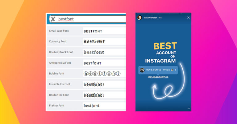 What Font Does Instagram Use: Ultimate Guide to Instagram fonts